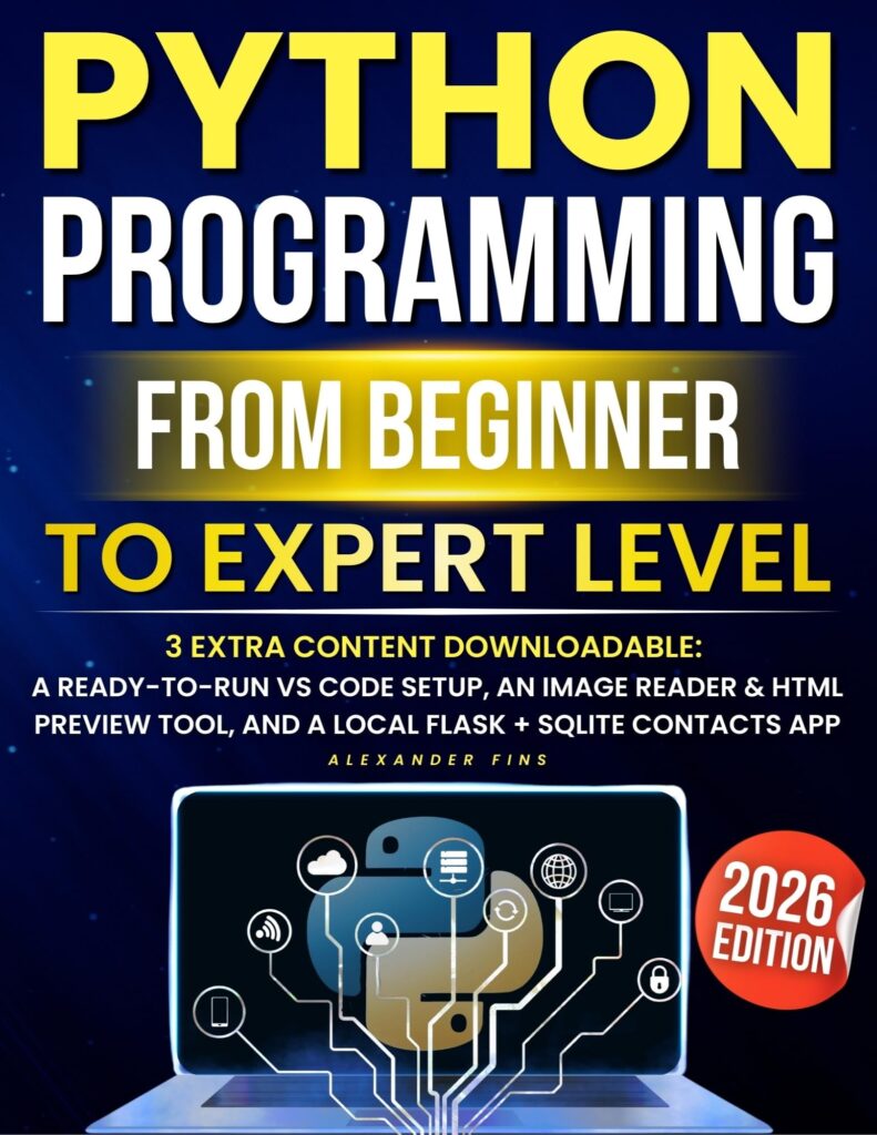 Python Programming From Beginner to Expert Level